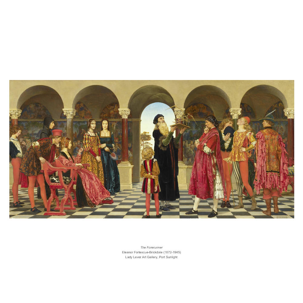 The Forerunner Print by Eleanor Fortescue-Brickdale | National Museums ...