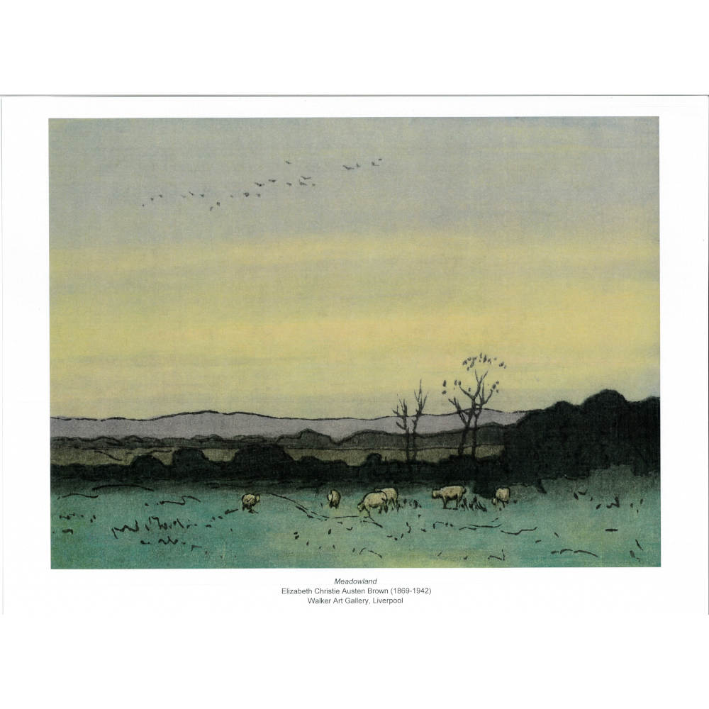 Meadowland by Elizabeth Christie Austen Brown print | National Museums ...