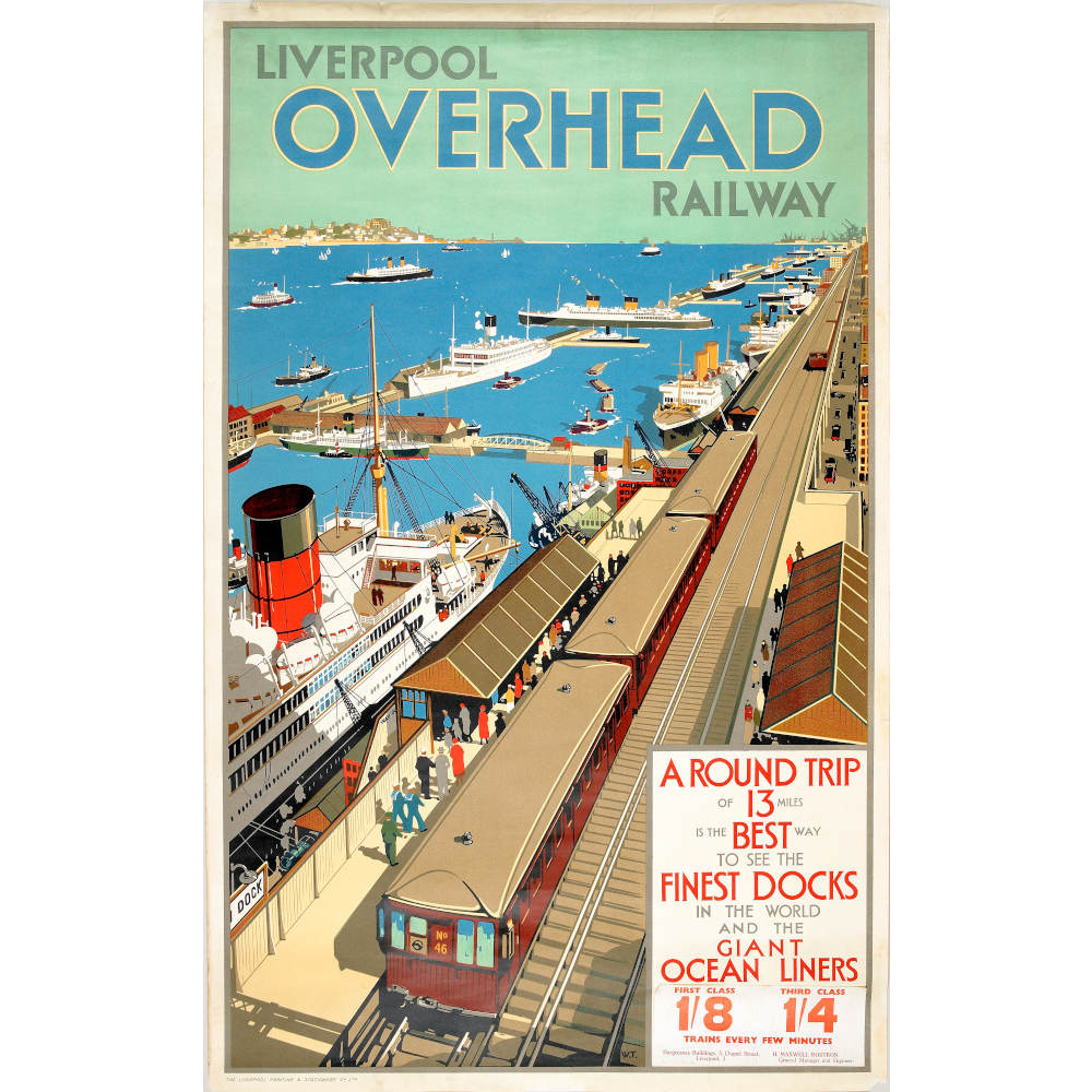 Vintage Train Poster National Railway Museum, Railway Poster Art