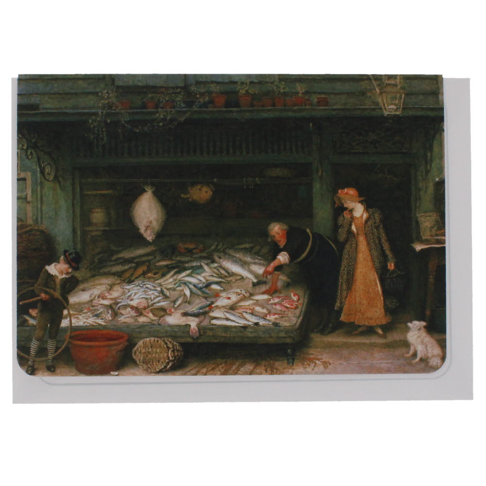 A Fishmonger's Shop Greeting Card | National Museums Liverpool Shop