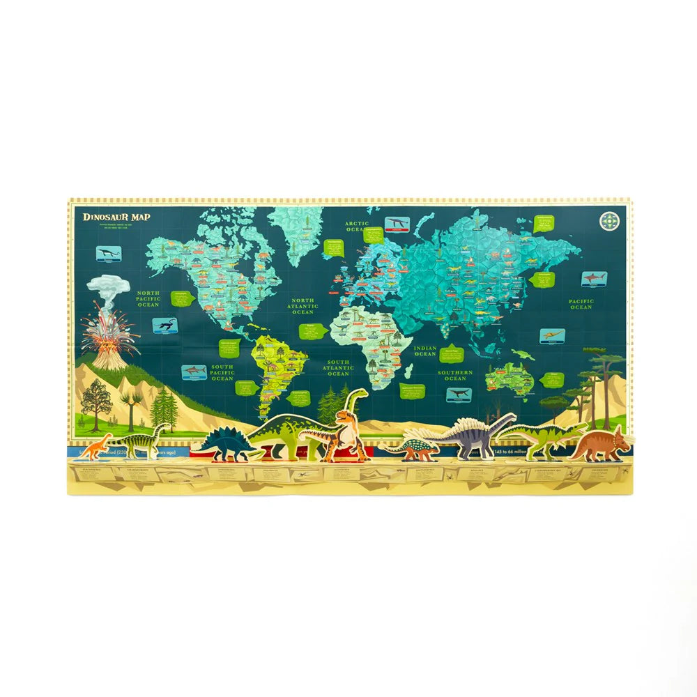 Make your own dinosaur world map | National Museums Liverpool