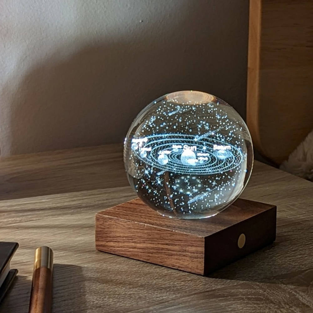 Amber Crystal Light Solar System | National Museums Liverpool Shop