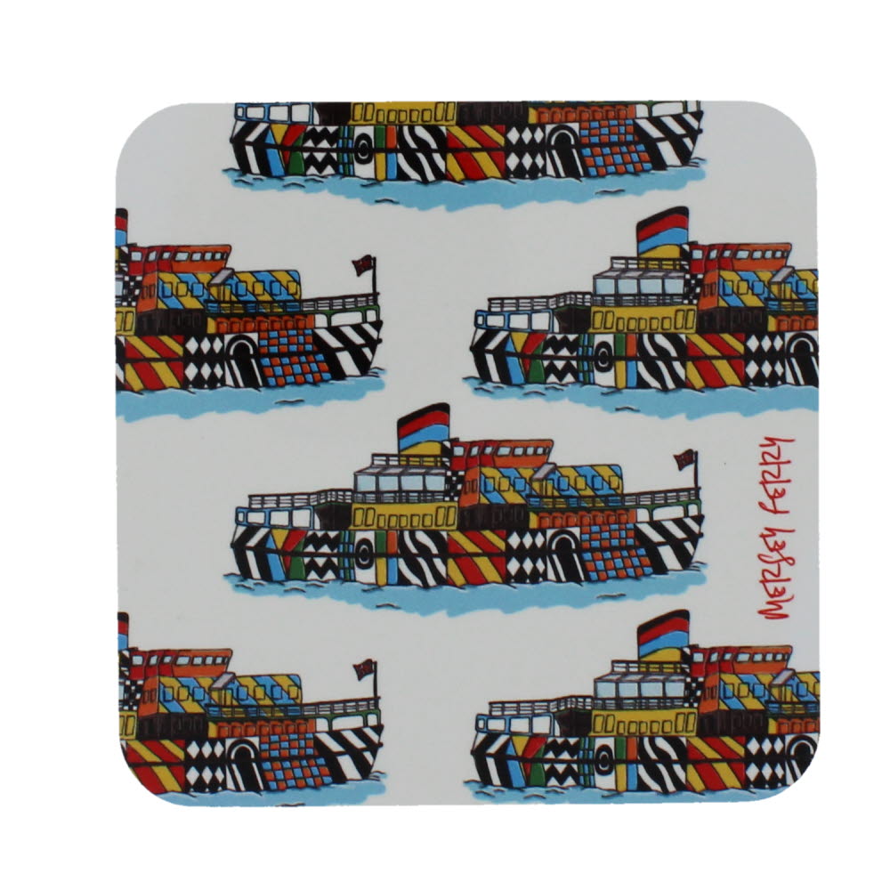 MooAndSnip Dazzle Ferry Coaster | National Museums Liverpool Shop