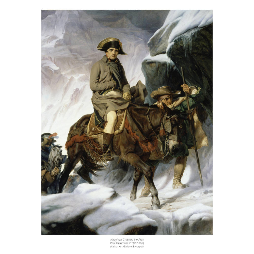 Napoleon Crossing the Alps print | National Museums Liverpool Shop