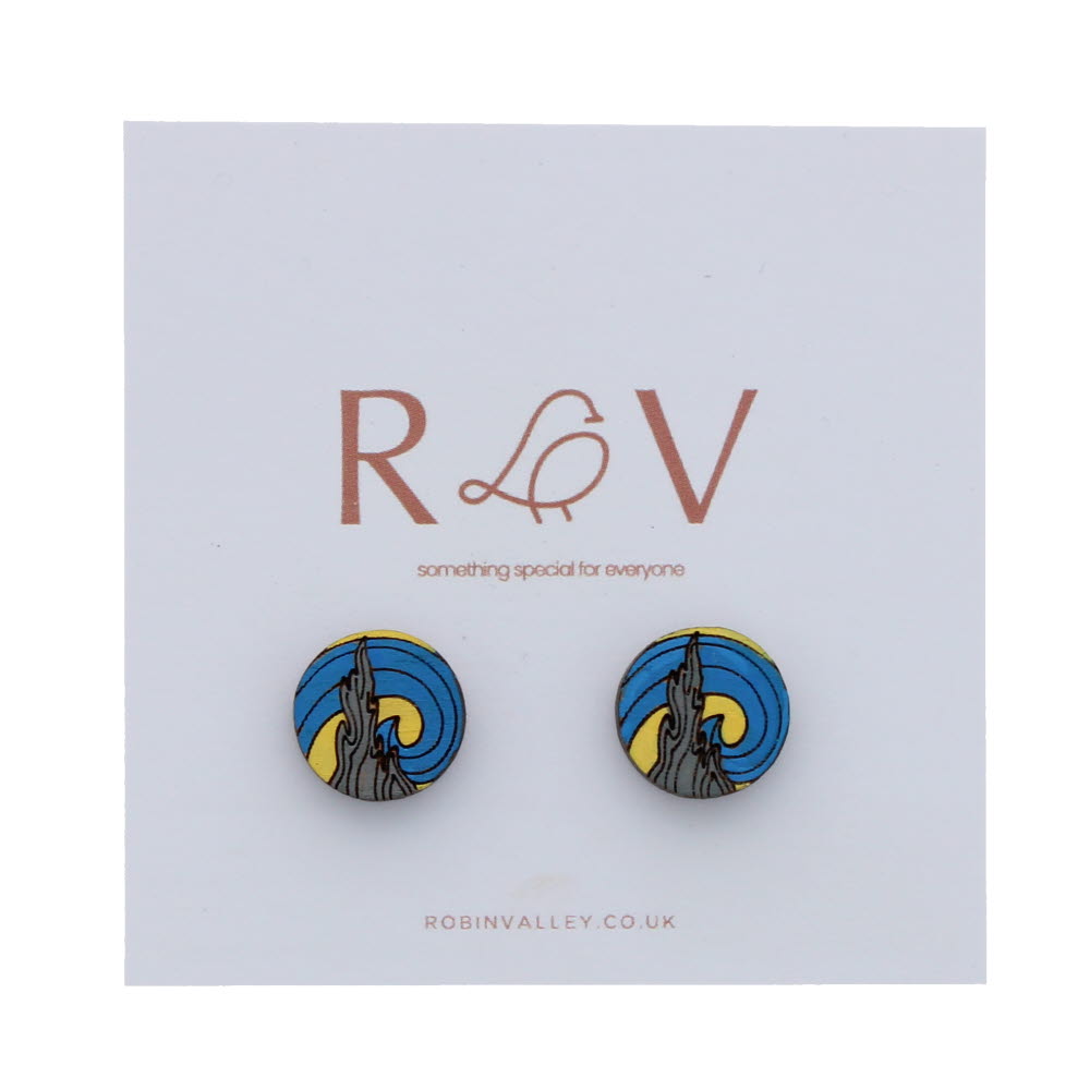 Starry Night earrings | National Museums Liverpool shop