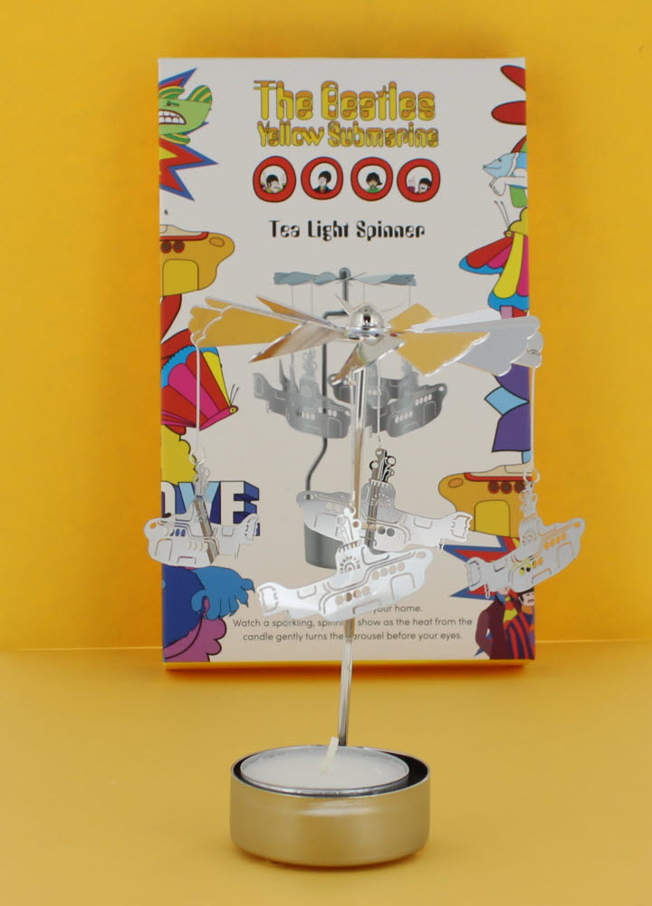 Tea light spinner yellow submarine - National Museums Liverpool Shop