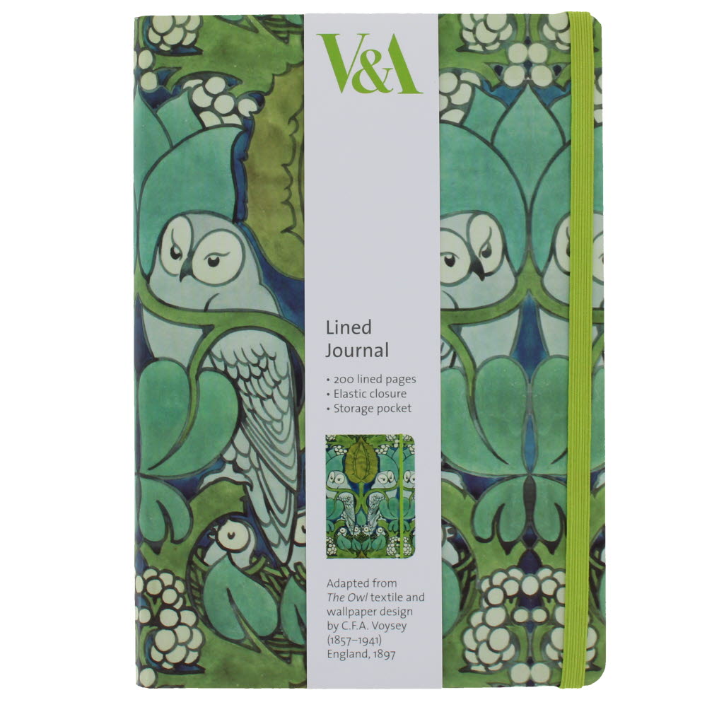 Owl Journal The Owl Wisdom Journal: Lined Notebook With Decorated